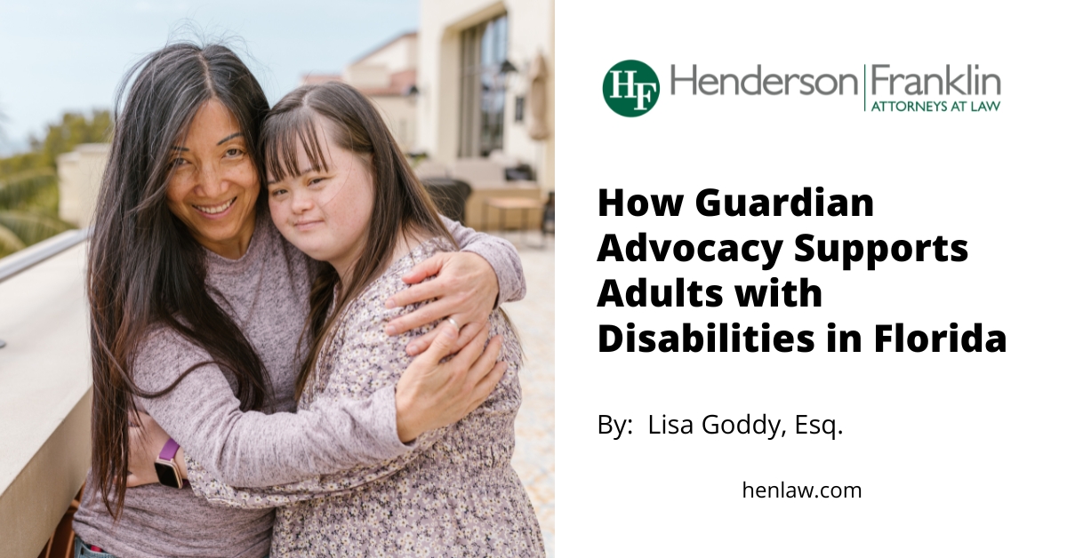 Guardian Advocacy in Florida for Adults With Disabilities