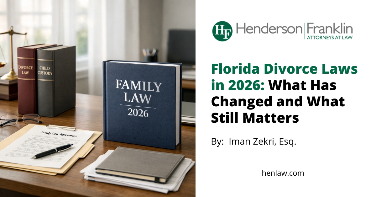 What to Know About Florida Divorce Laws in 2026